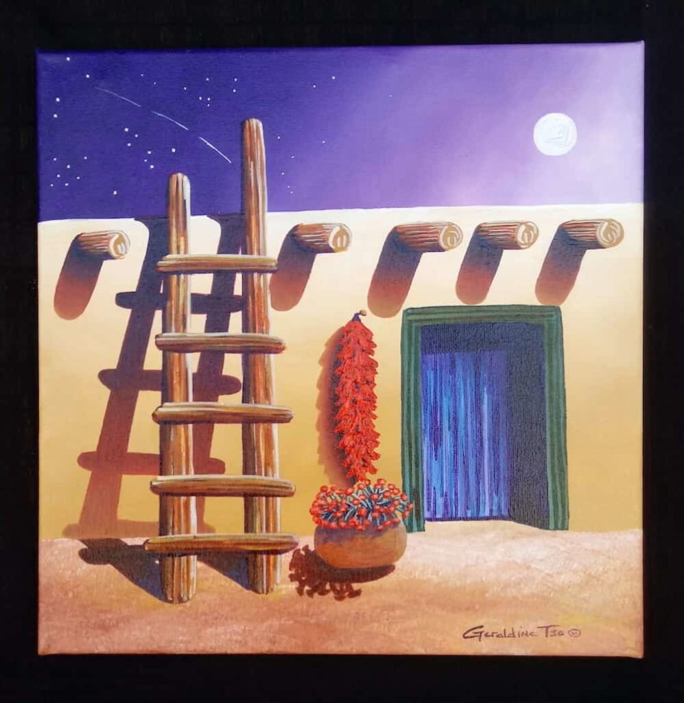 New Mexican Artist Geraldine Tso - Pattern Energy