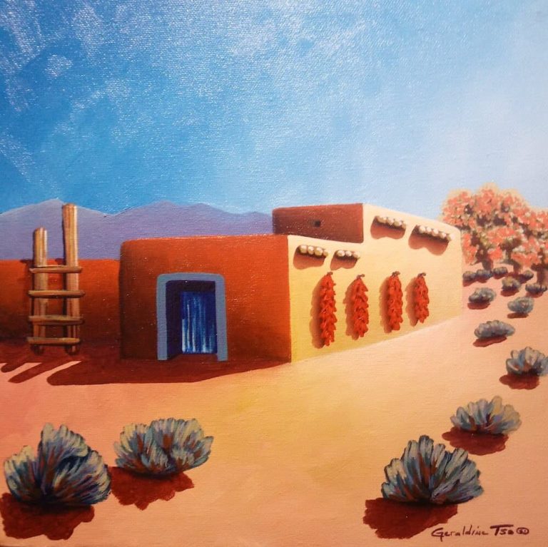 New Mexican Artist Geraldine Tso - Pattern Energy