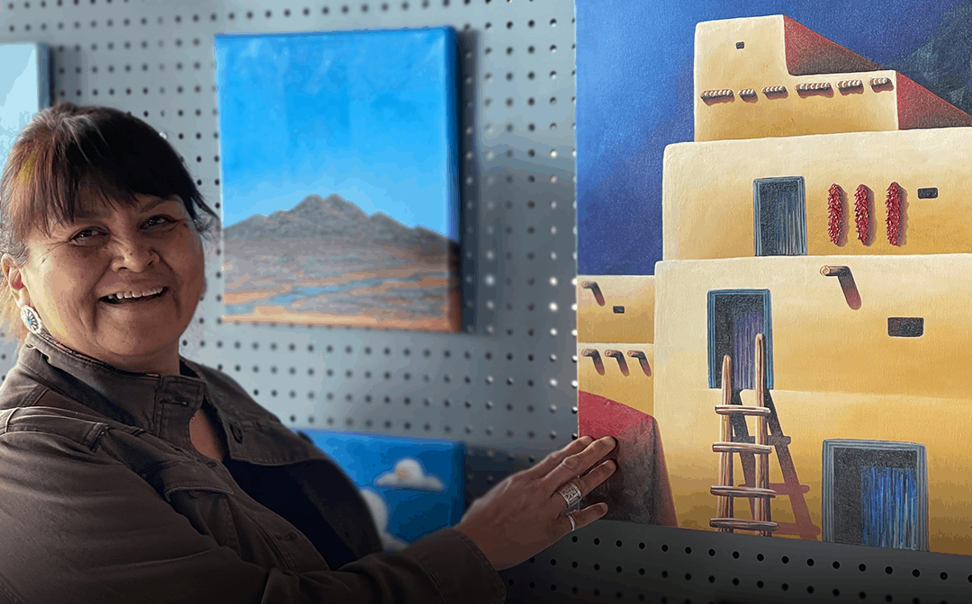 New Mexican Artist Geraldine Tso - Pattern Energy